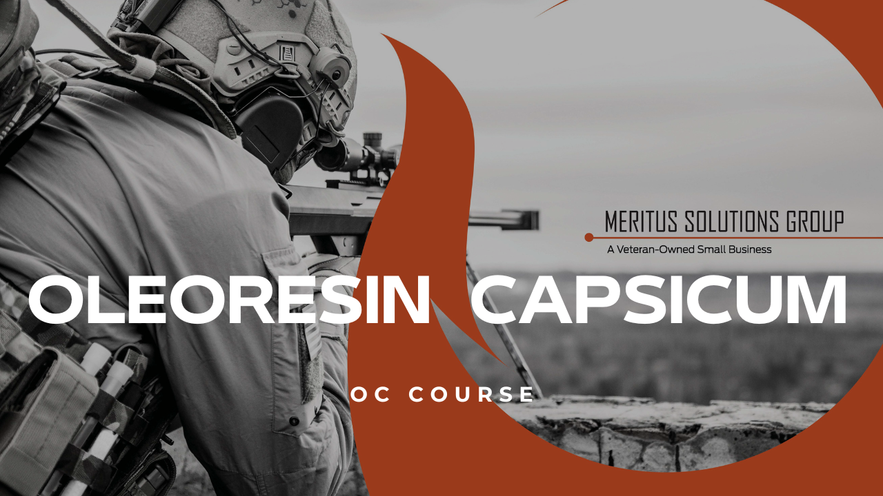 Oleoresin Capsicum (OC) - Meritus Solutions Group